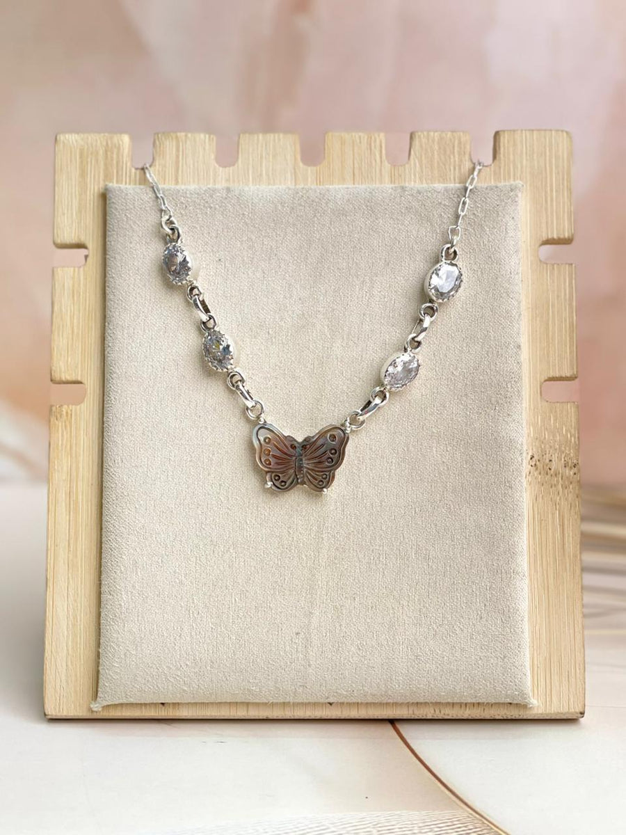 Coco Butterfly Crystal Necklace – My Julrae - Krush Kandy Jewelry
