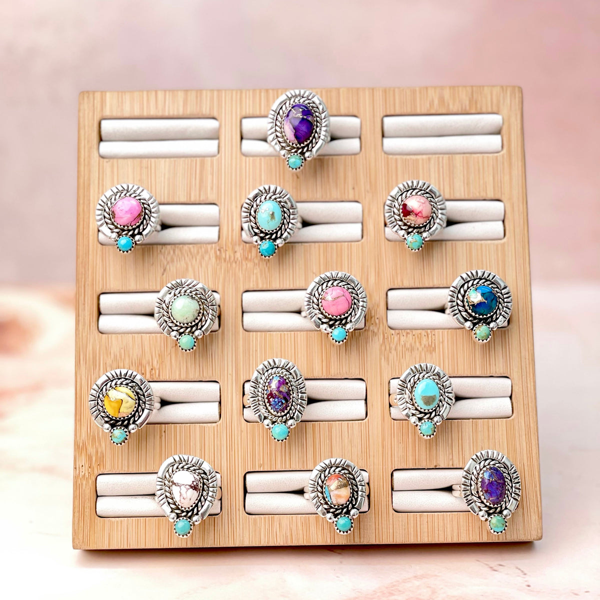 Stamped Sterling Silver Duo Stone Ring – My Julrae - Krush Kandy Jewelry