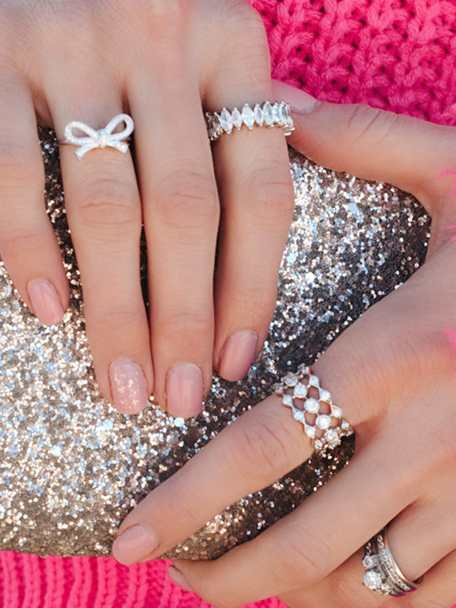 DOORBUSTER: Krush EXCLUSIVE: Crystal Pave Bow Ring – My Julrae - Krush ...
